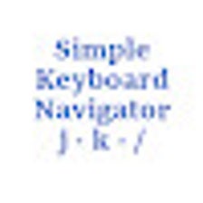 Keyboard Navigator para Google Chrome - Extensión Descargar