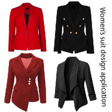 Womens suit design applicatio for Android - Download
