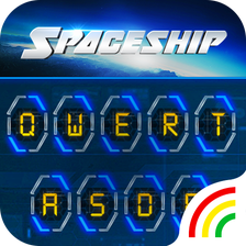 Neon Spaceship Keyboard Theme APK for Android - Download