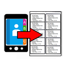 Phone Address-Book to Labels APK para Android - Descargar