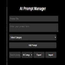 AI Prompt Manager para Google Chrome - Extensión Descargar