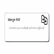 Merge PDF for free with this tool for Google Chrome - Extension Download