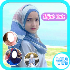 Cute Hijab Style Photo Frame for Android - Download