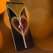 Heart lock screen für Android - Download