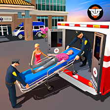 Police Ambulance Rescue Driver per Android - Download