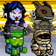 Dracula Frankenstein Co VS the villagers para Android - Descargar