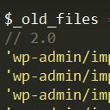 Old Core Files para WordPress - Descargar