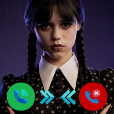 Wednesday Addams Fake Call for Android - Download