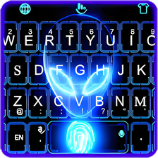 Fingerprint Alien Circuit Keyboard Theme para Android - Descargar
