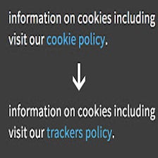 Cookies to Trackers pour Google Chrome - Extension Télécharger