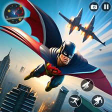 Flying Superhero Crime City for Android - Download