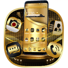 24 Carat Royal Gold Theme para Android - Descargar
