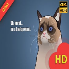 Grumpy Cat Cartoon Wallpaper New Tab para Google Chrome - Extensión Descargar