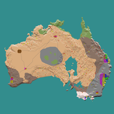 Rad Thadd's 16K Australia Map for 7 Days to Die - Mod Download