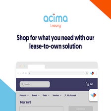 Acima Leasing - The No Credit Alternative for Google Chrome - Extension ...