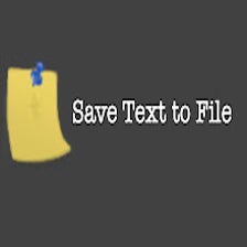 Save Text to File pour Google Chrome - Extension Télécharger