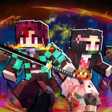 Demon Slayer Minecraft Pe for Android - Download