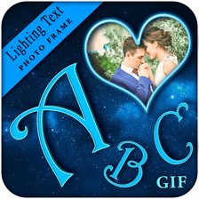 Lighting GIF Text Photo Frame - 3D GIF Text Editor APK for Android ...