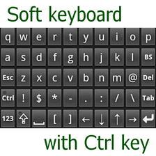 Keyboard with Ctrl key APK pour Android - Télécharger
