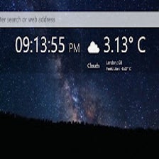 Clock New Tab - Clock / Weather / Wallpapers para Google Chrome - Extensión Descargar