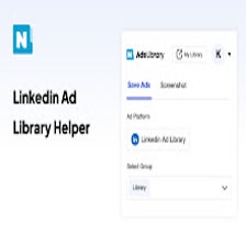 Linkedin Ad Library Helper para Google Chrome - Extensión Descargar