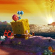 SpongeBob and Gary Sunset Live Wallpaper สำหรับ Google Chrome - ส่วน ...