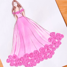 How to draw dresses for Android - Download