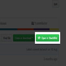 Open in StackBlitz para Google Chrome - Extensión Descargar