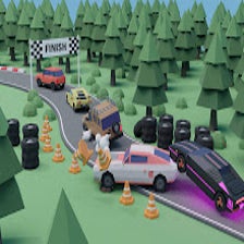 Low Poly Racer - Car Game para Google Chrome - Extensión Descargar