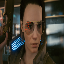 kirk Sawyer's Glasses para Cyberpunk 2077 - Mod Descargar