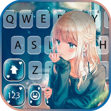 Anime Love Girl Keyboard Backg for Android - Download