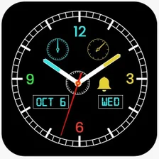 Analog Clock Live Wallpaper para Android - Descargar