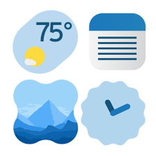 Android 13 Style Widgets (Android) - Download