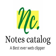 Notes Catalog for Google Chrome - Extension Download