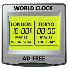 World Clock Dual Digital Clock for Android - Download
