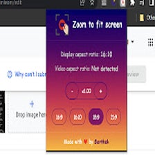 Video Aspect Ratio Zoom para Google Chrome - Extensión Descargar