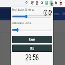 Pomodoro clock para Google Chrome - Extensión Descargar