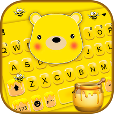 Yellow Honey Bear Keyboard The for Android - Download