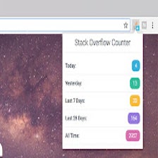 Stack Overflow Counter para Google Chrome - Extensión Descargar