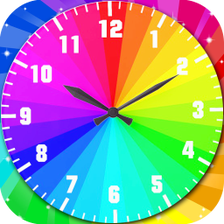 Rainbow Clock Live Wallpaper for Android - Download