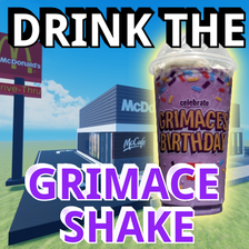 Drink The Grimace Shake para ROBLOX - Jogo Download