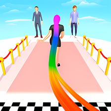 Hair Challenge Run Hair Games pour Android - Télécharger