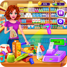 Girl Cashier -Grocery Shopping APK para Android - Descargar