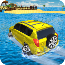 Water Surfer Prado Car Floating Race para Android - Descargar