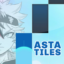 Piano Anime Black Asta Clover Tiles per Android - Download