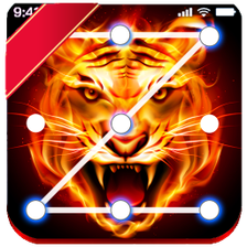 Tiger Lock Screen Tiger Pattern Passcode Keypad per Android - Download