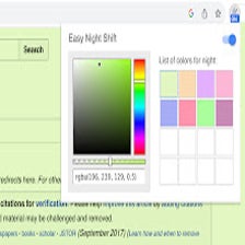 Easy Night Shift for Google Chrome - Extension Download