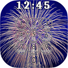 Fireworks Lock Screen Keyboard per Android - Download