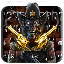 Western Skull Gun Keyboard Theme APK for Android - Download