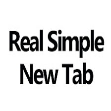 Real Simple New Tab for Google Chrome - Extension Download